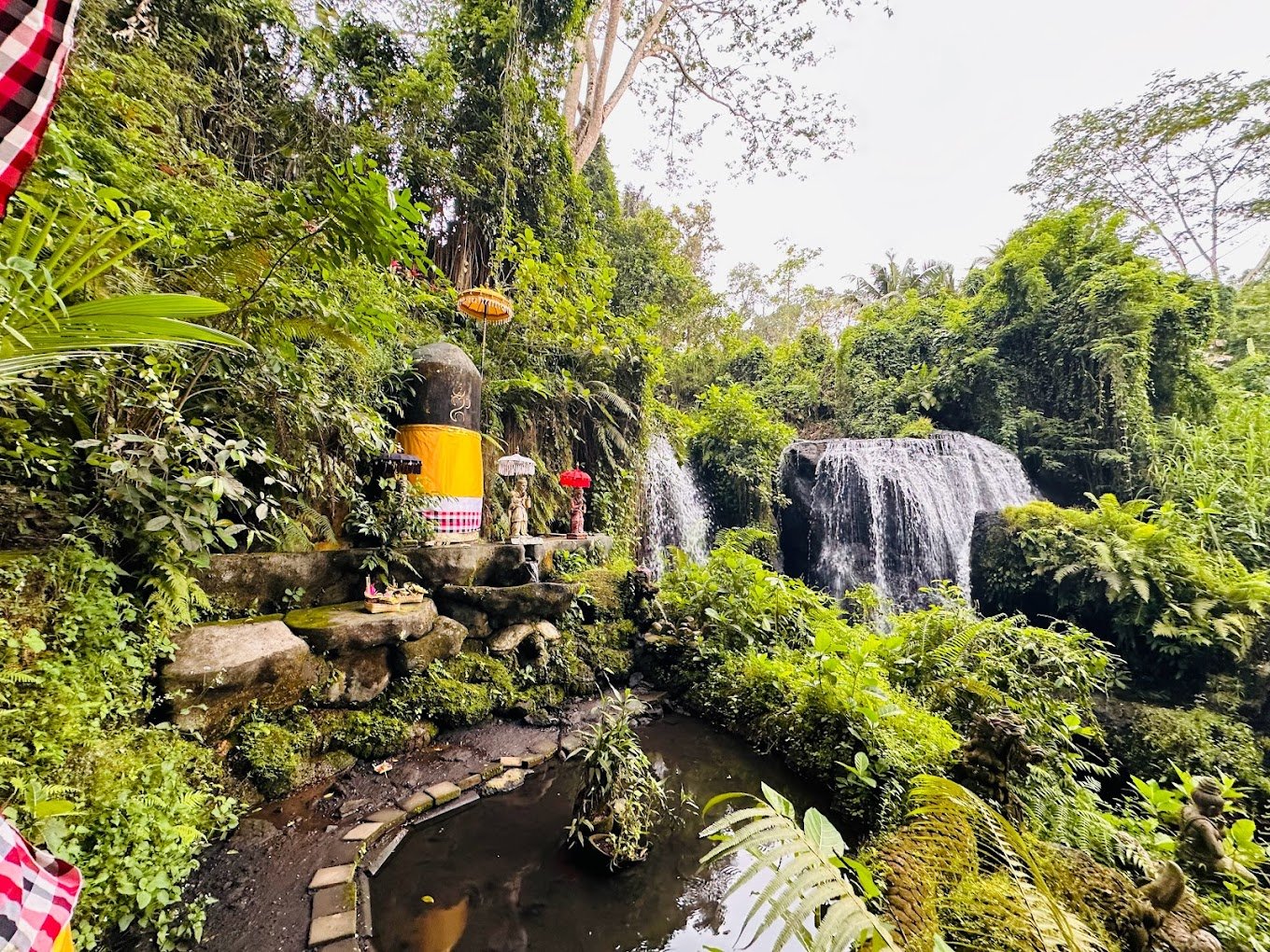 What is Taman Beji Griya Waterfall?